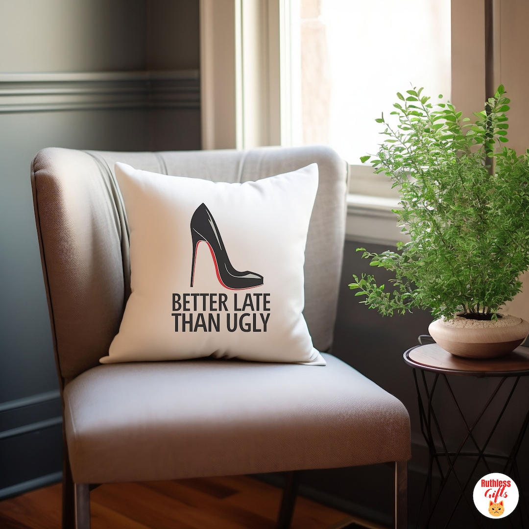Red Bottoms Heel Pillow, High Heels Gift, High Heels Pillow, Stilettos ...