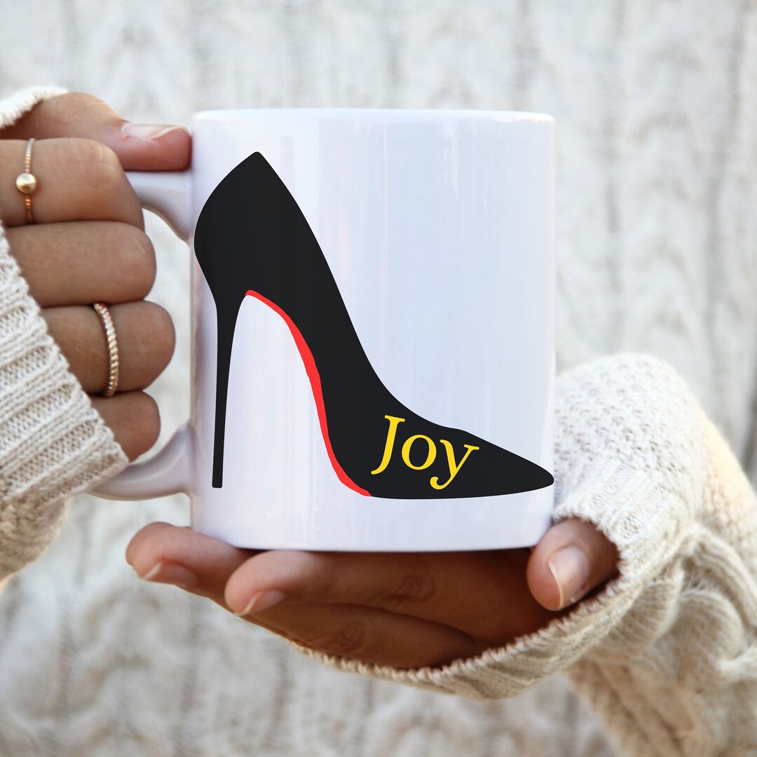 Personalized High Heels Coffee Mug, Red Bottom Coffee Mug, Custom High ...