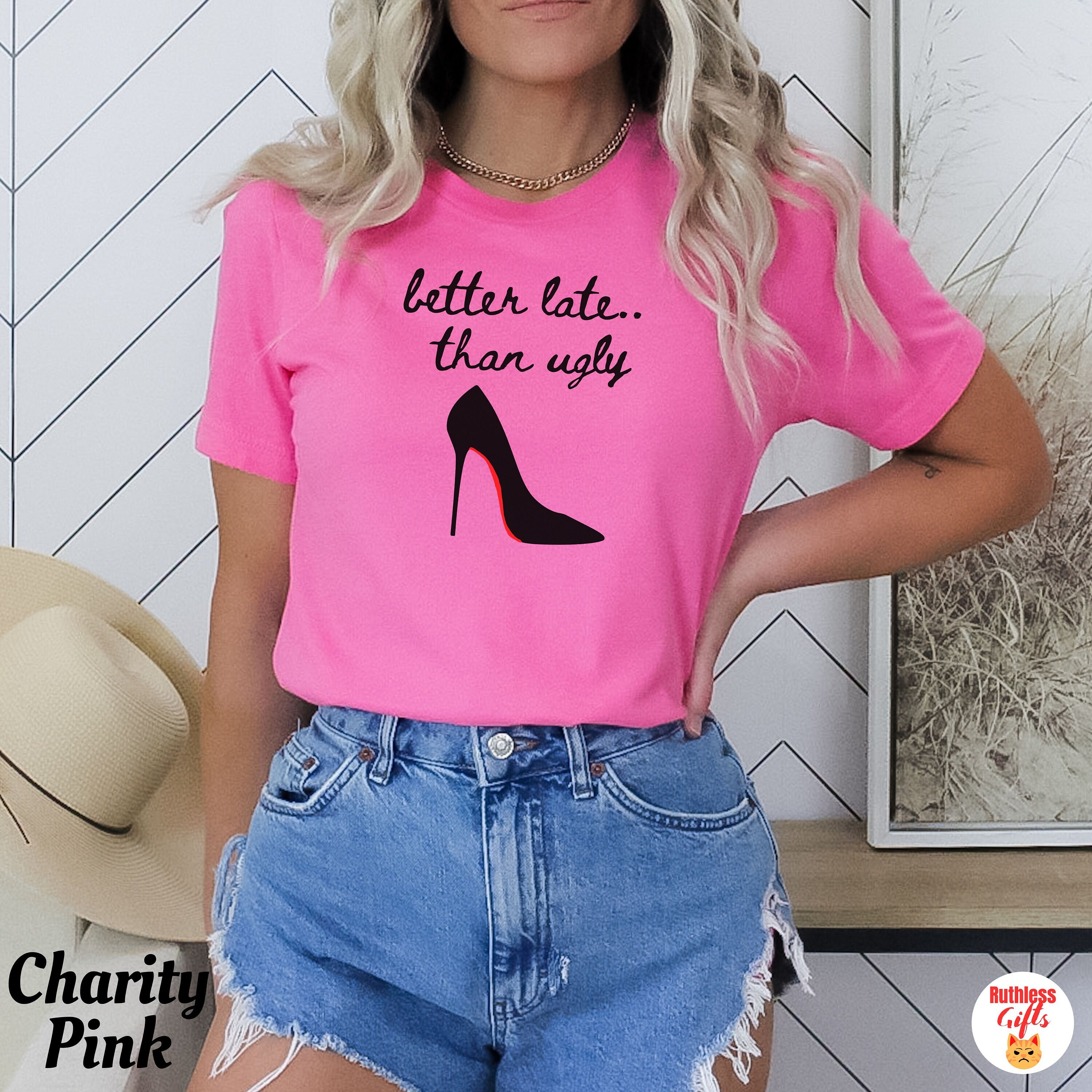 Red Bottom Heels Shirt Red Bottoms Girls T-shirt High Heel - Etsy