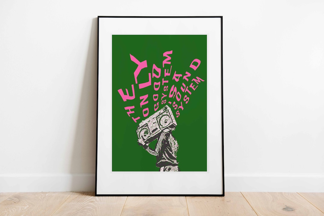The Only Good System is a Sound System Collection Two - Etsy