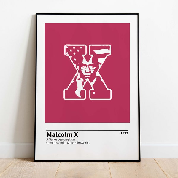 Malcolm X Movie Posters - Etsy