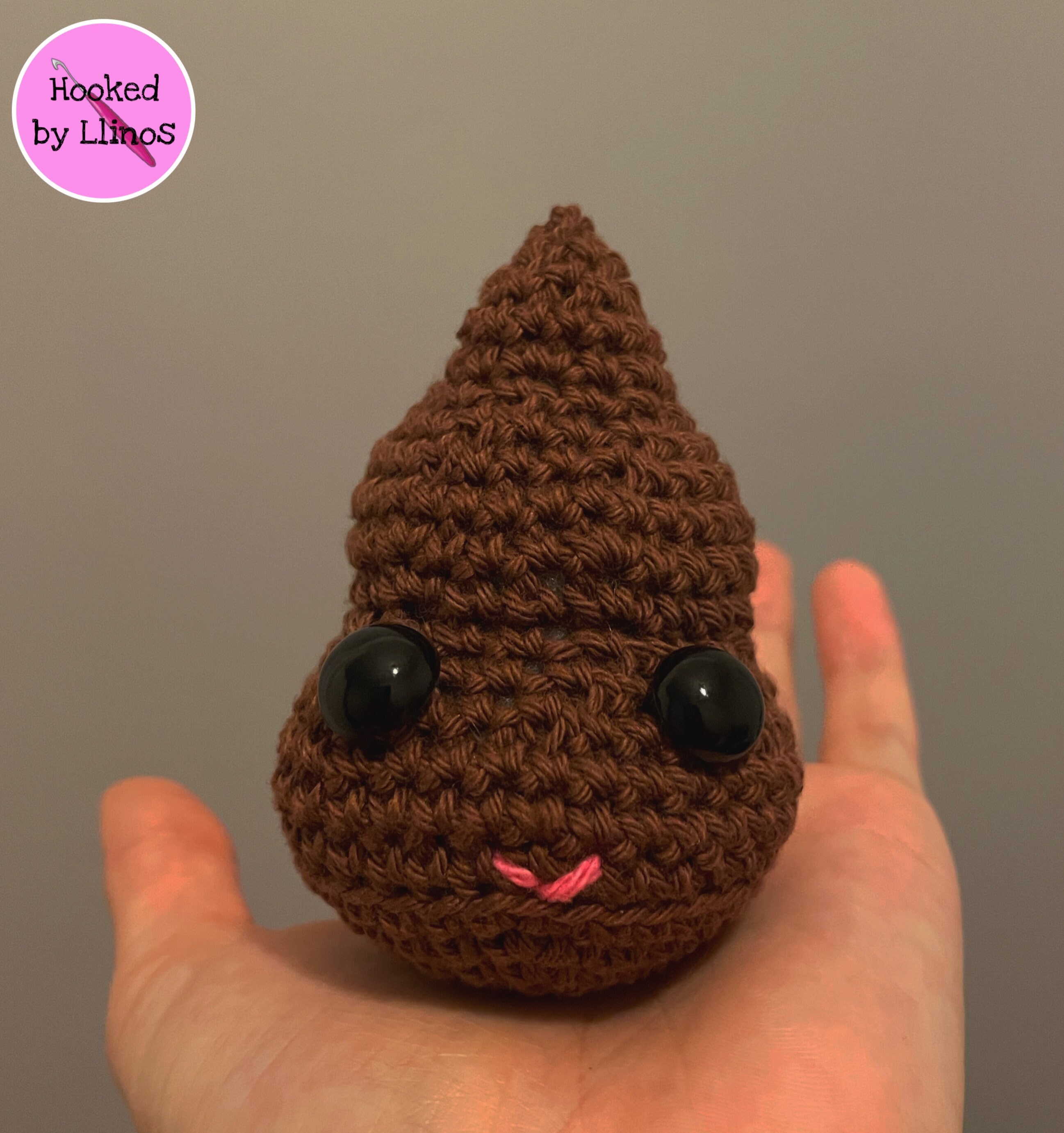 Crochet Poop Emoji Plushie Made to Order Amigurumi - Etsy UK