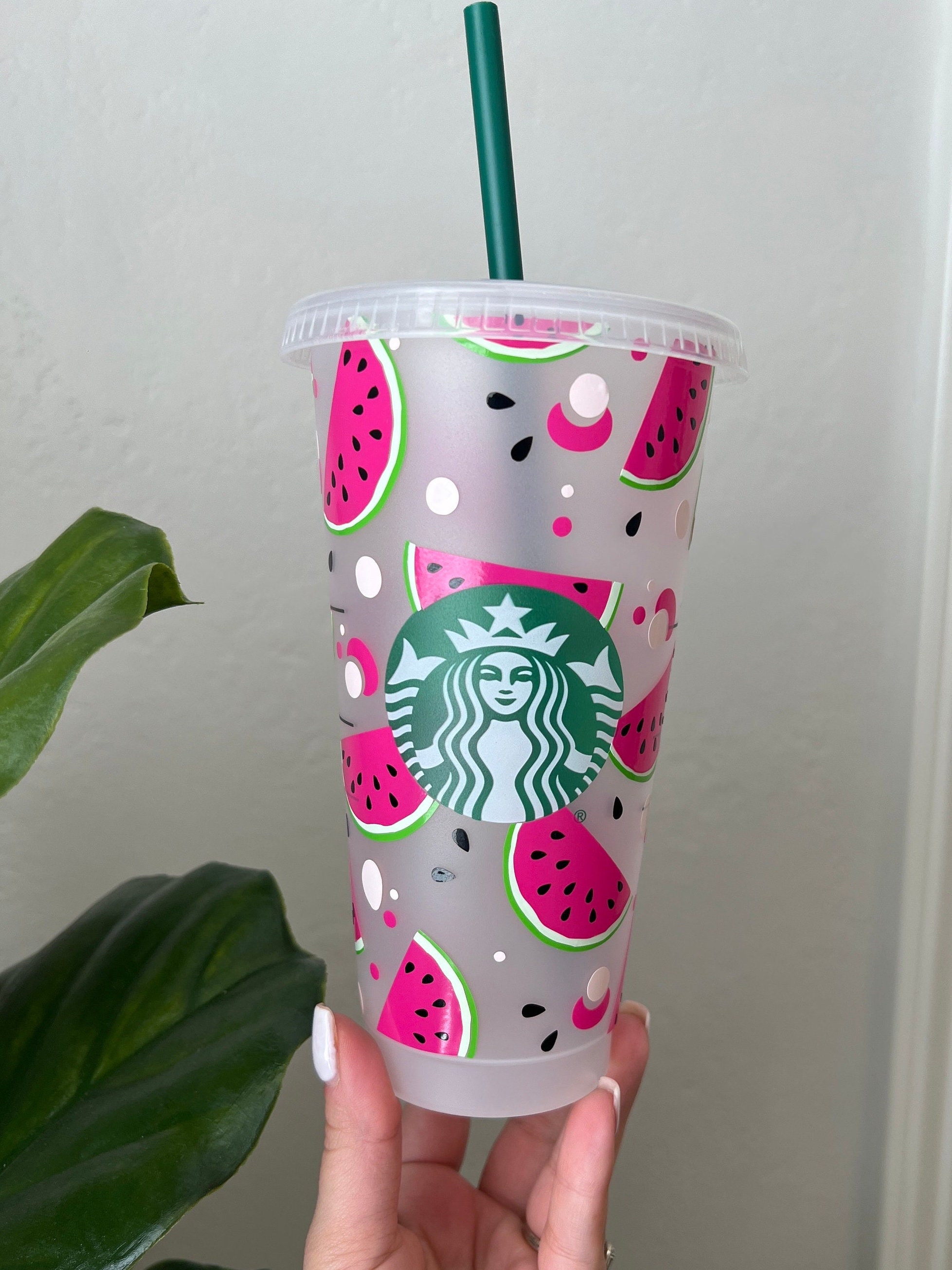 Watermelon Starbucks Cup, Starbucks Cold Cup, Watermelon Cup, Summer ...