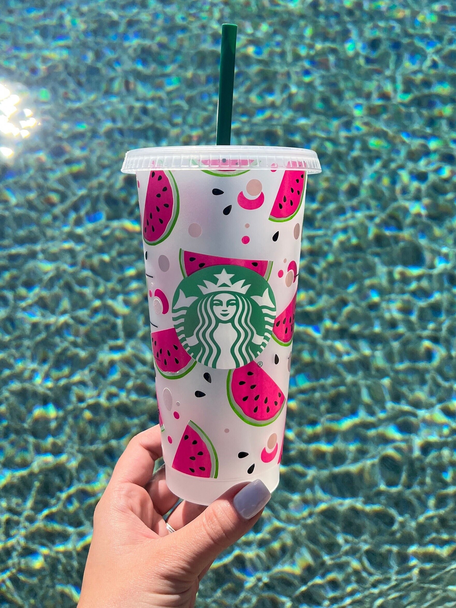 Watermelon Starbucks Cup, Starbucks Cold Cup, Watermelon Cup, Summer ...