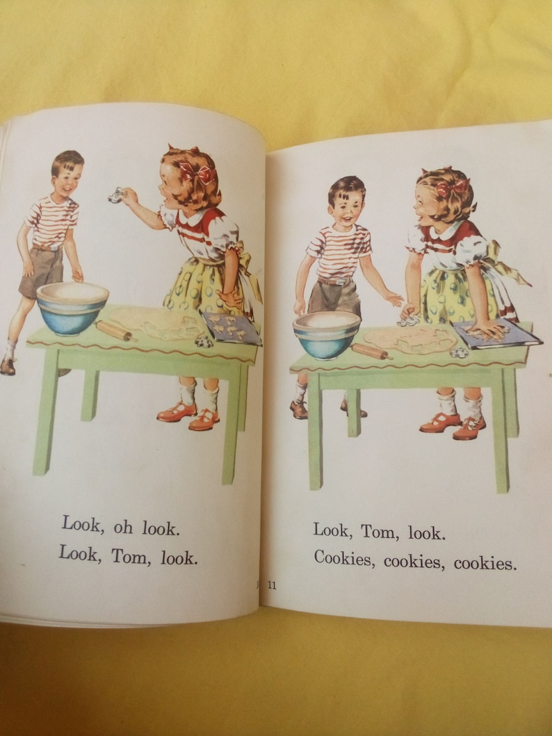 1951 Tom and Susan Primer Reading Book - Etsy