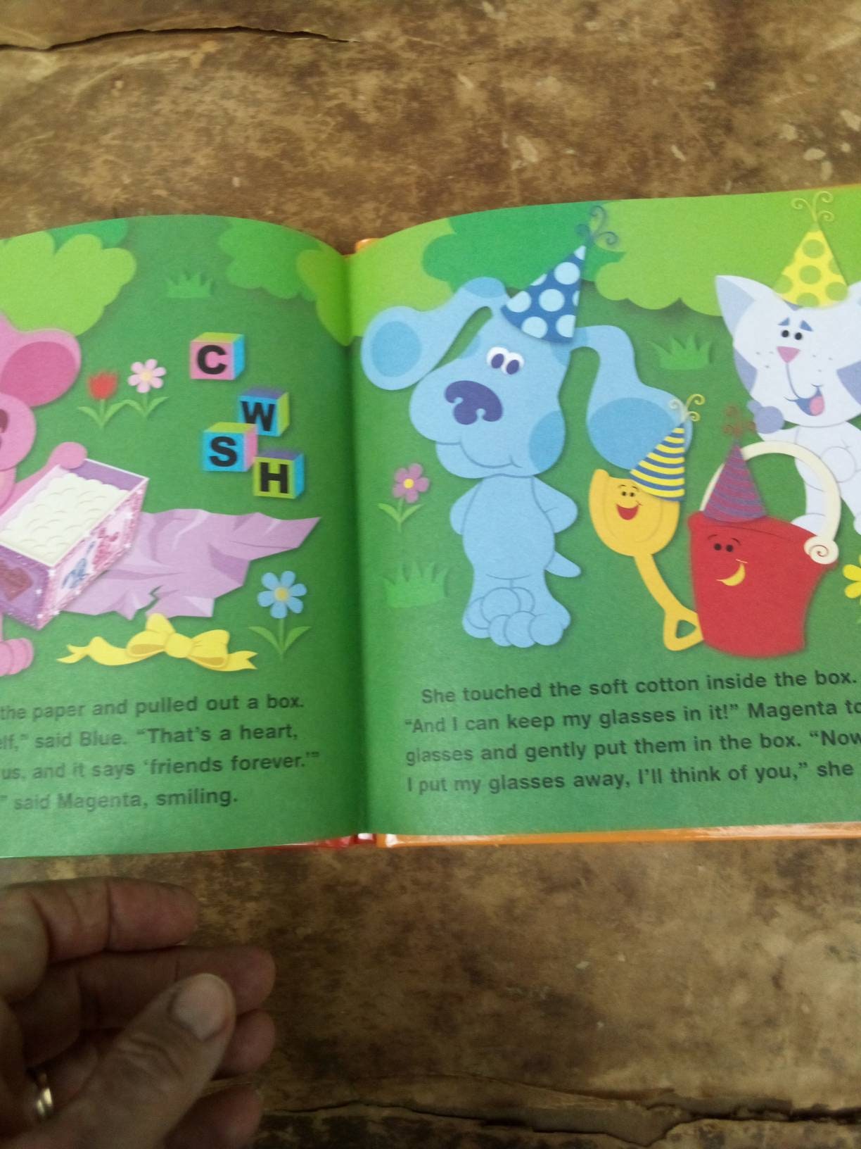 Blue's Clues, Blue's Perfect Present, Book Club Edition - Etsy