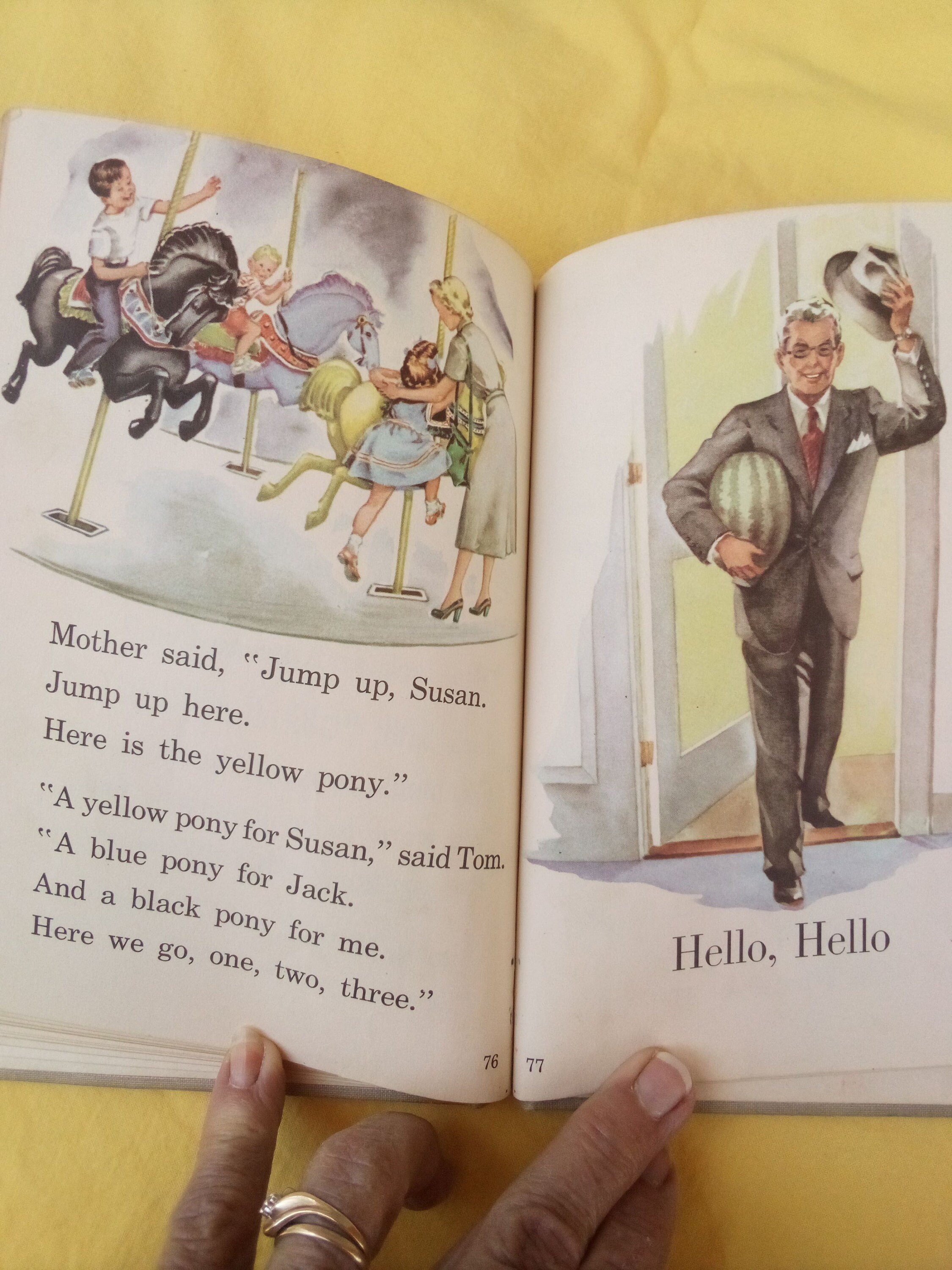 1951 Tom and Susan Primer Reading Book - Etsy