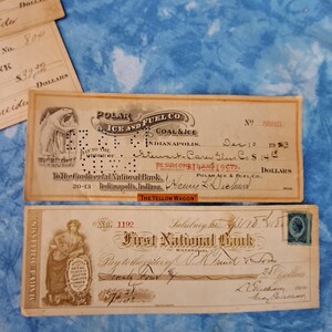 Bundle of 6, 1899 Old Bank Notes - Etsy