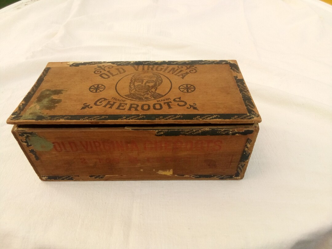 Old Virginia Cheroots Box - Etsy