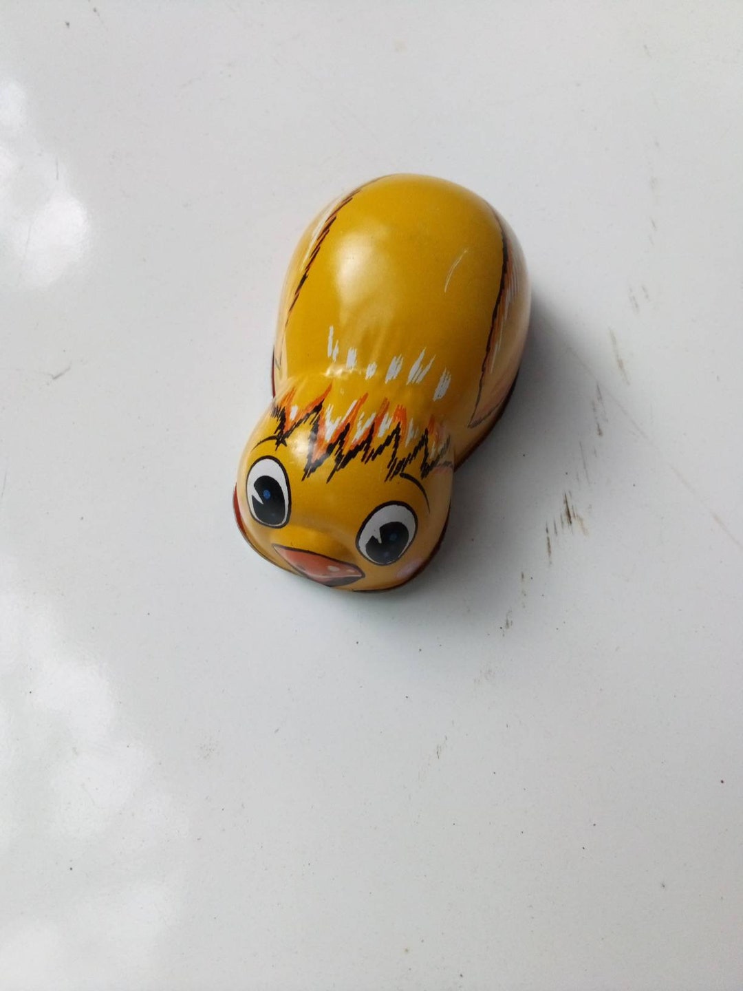 Tin Chick Friction Toy - Etsy