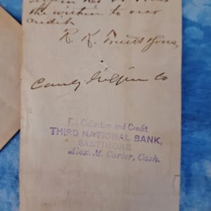 Bundle of 6, 1899 Old Bank Notes - Etsy
