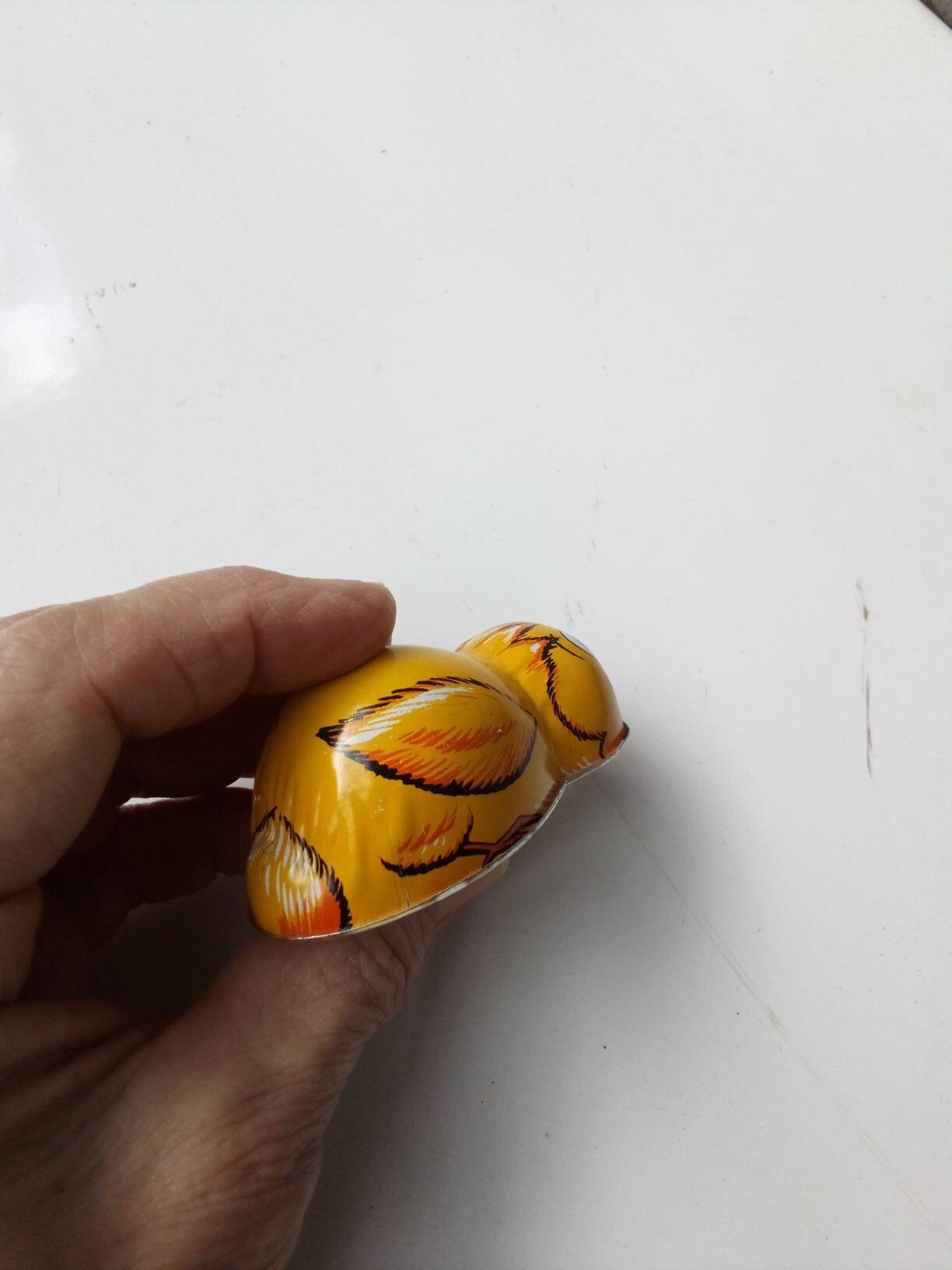 Tin Chick Friction Toy - Etsy