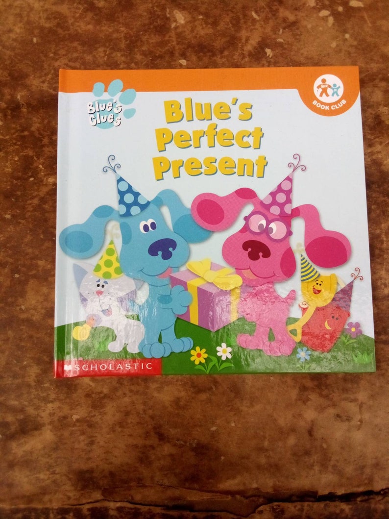 Blue's Clues, Blue's Perfect Present, Book Club Edition - Etsy