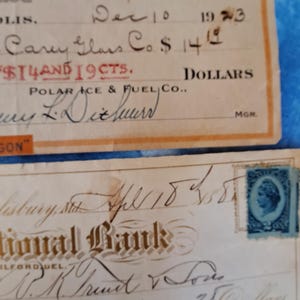 Bundle of 6, 1899 Old Bank Notes - Etsy