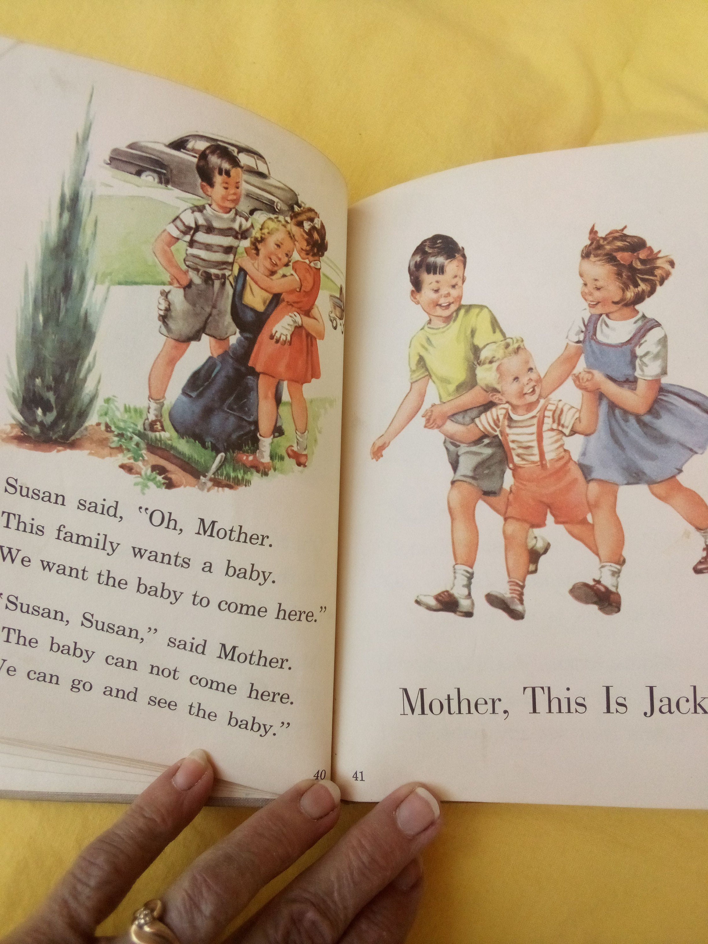 1951 Tom and Susan Primer Reading Book - Etsy