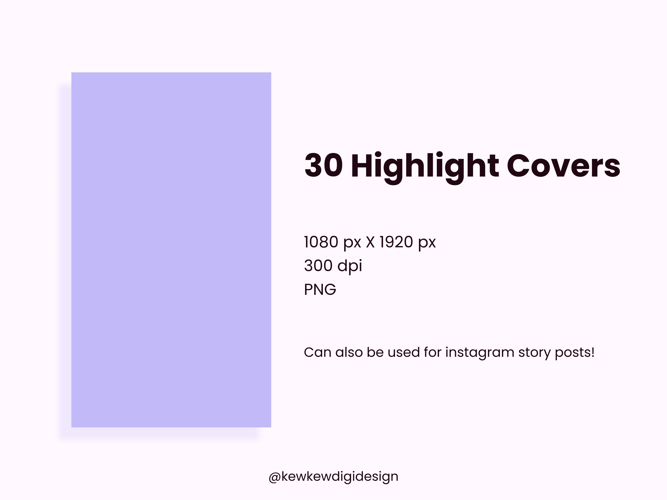 30 Lilac Instagram Highlight Covers | Instagram Story Template ...