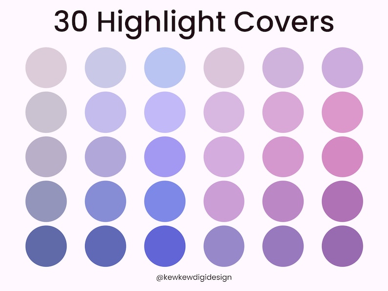 30 Lilac Instagram Highlight Covers | Instagram Story Template ...