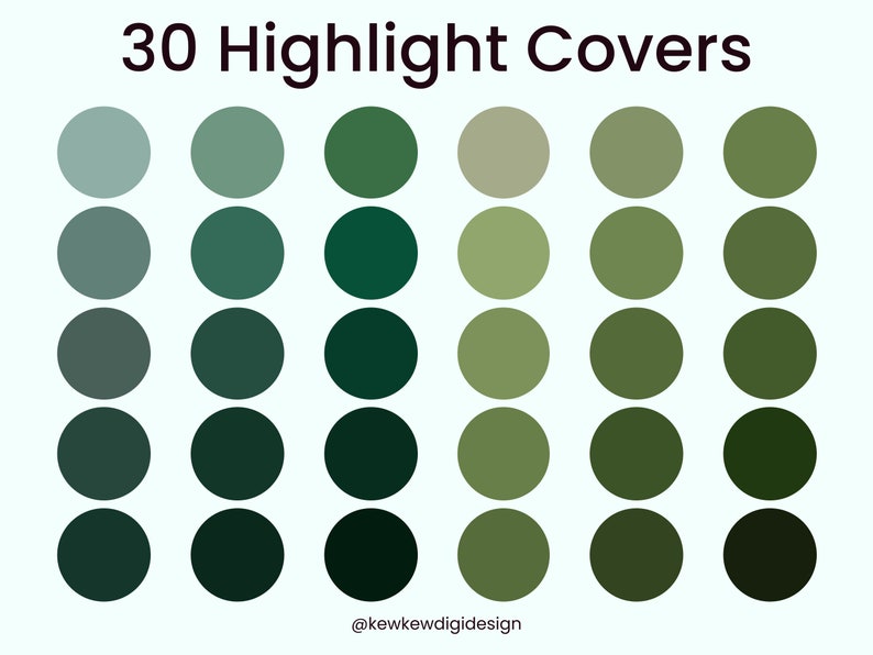 30 Green Instagram Highlight Covers | Instagram Story Template ...