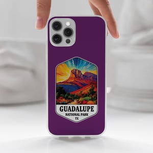 Guadalupe National Park Stickers for Water Bottle Colorful Waterproof ...