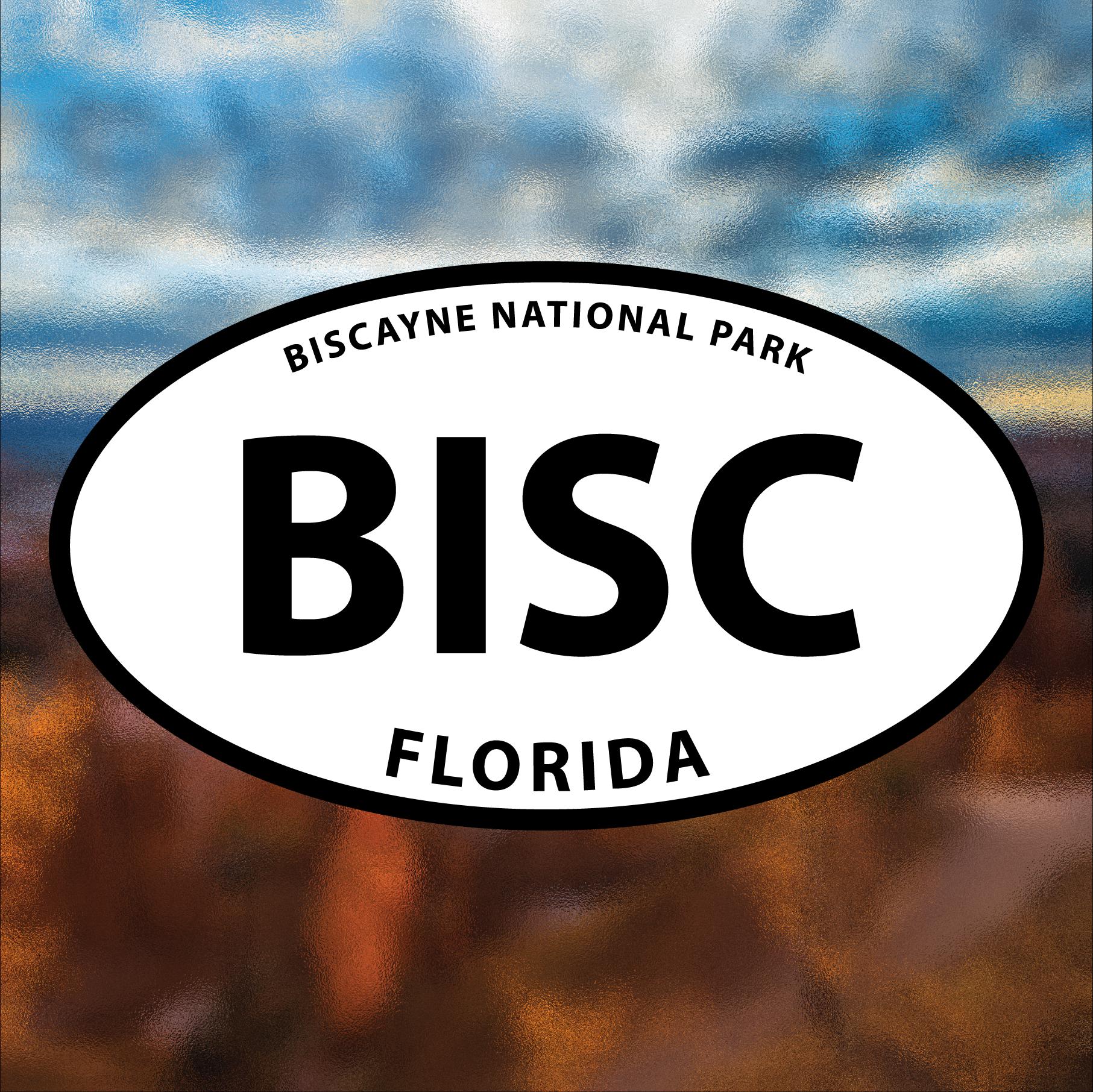 Biscayne National Park Sticker: Florida BISC Oval Decal - Etsy