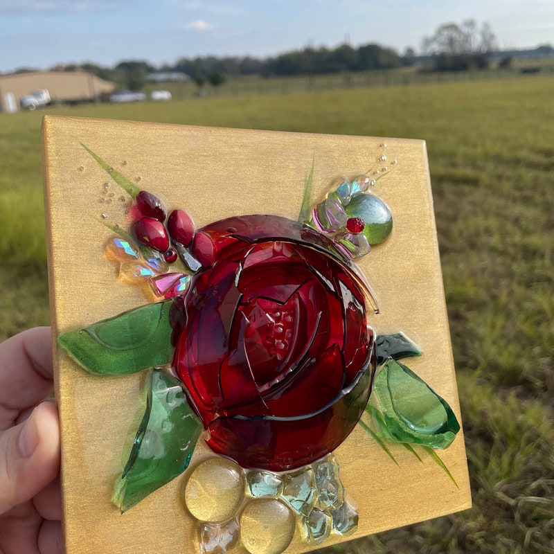 Glass Resin Art - Etsy