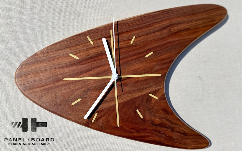 Boomie 18/24 Midcentury Boomerang Wall Clock Vintage Style Original ...