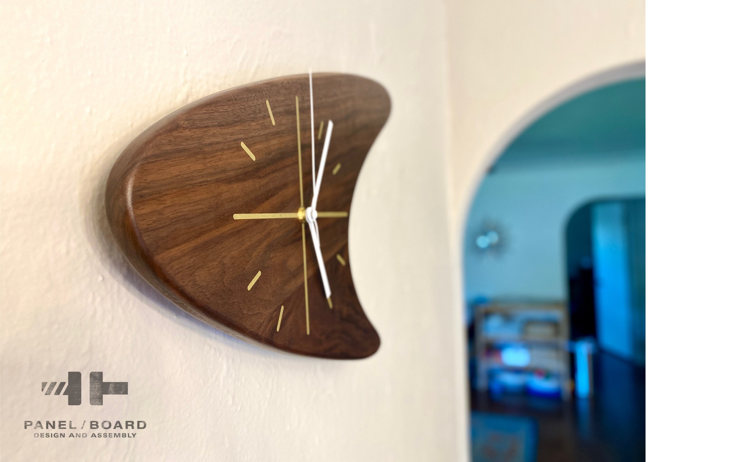 Boomie 18/24 Midcentury Boomerang Wall Clock Vintage Style Original ...