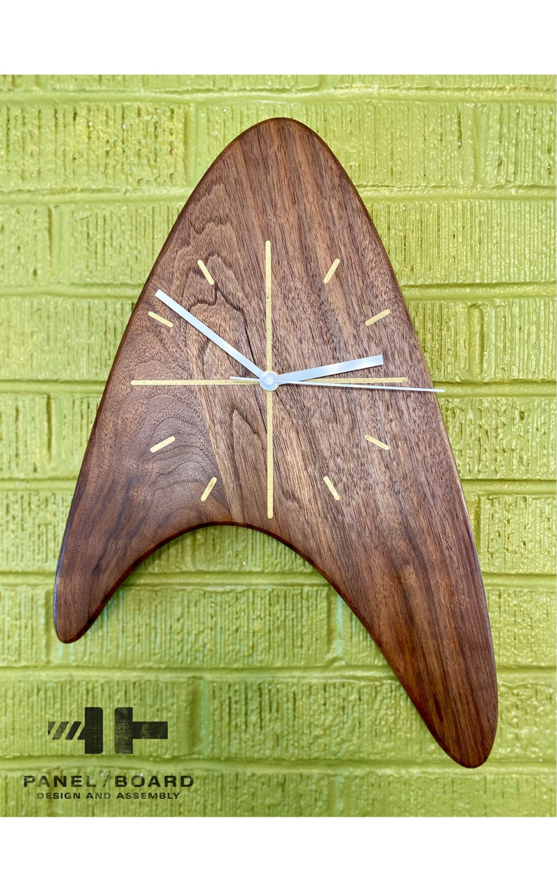 Boomie! 18"/24" Midcentury Boomerang Wall Clock - Vintage Style ...
