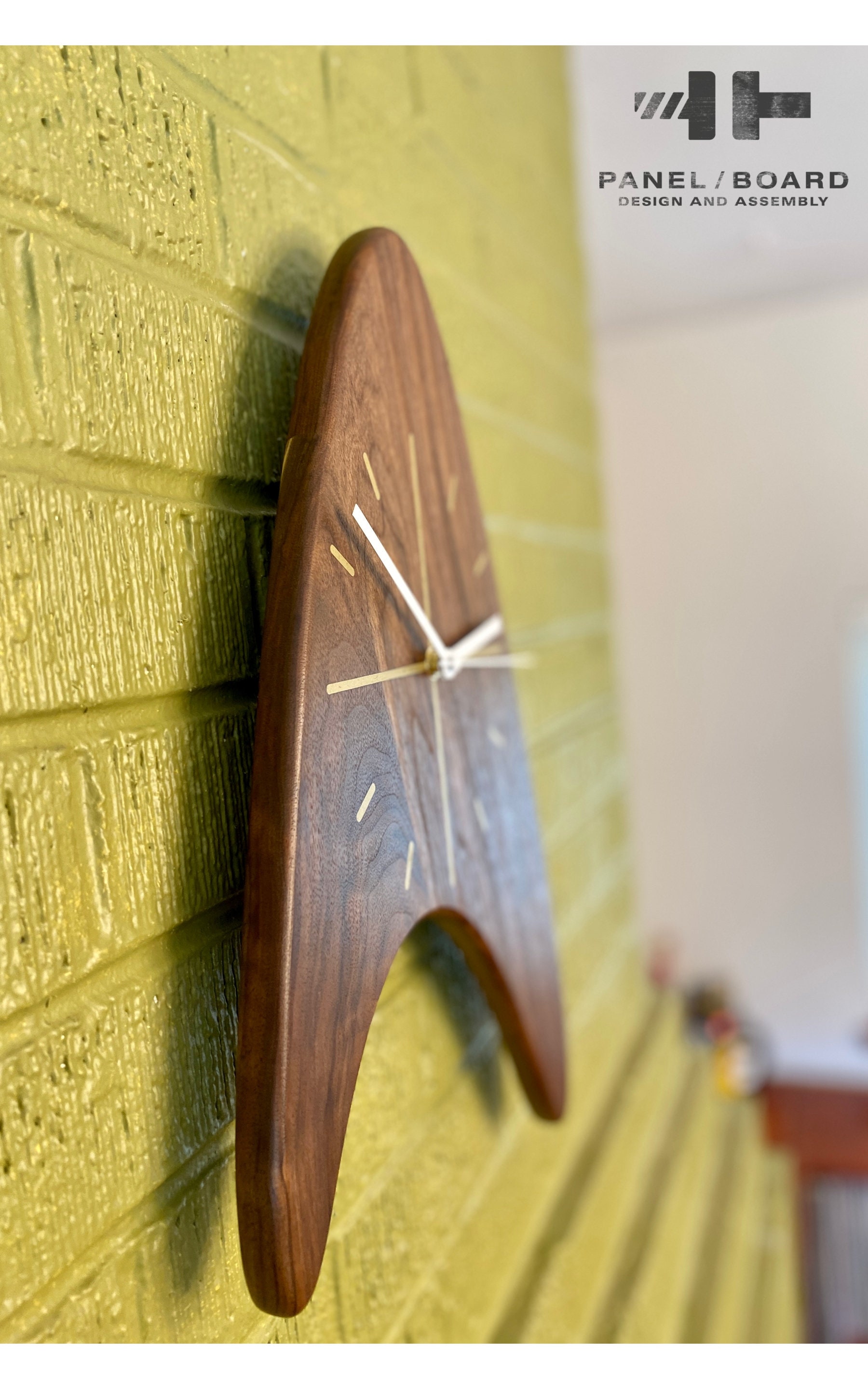 Boomie 18/24 Midcentury Boomerang Wall Clock Vintage Style Original ...