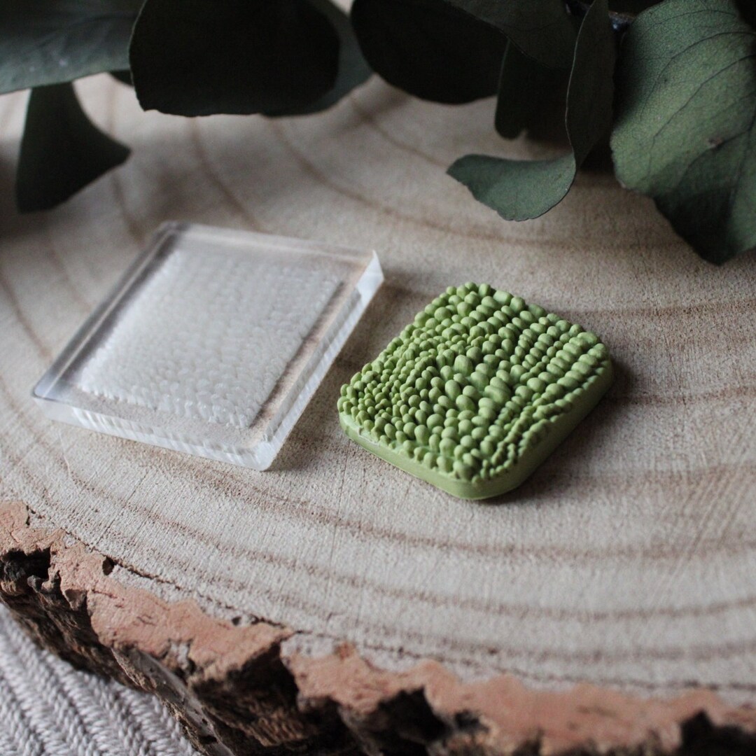 Reptile Skin Embossing Block / Polymer Clay Cutters Embossers & Stamps ...