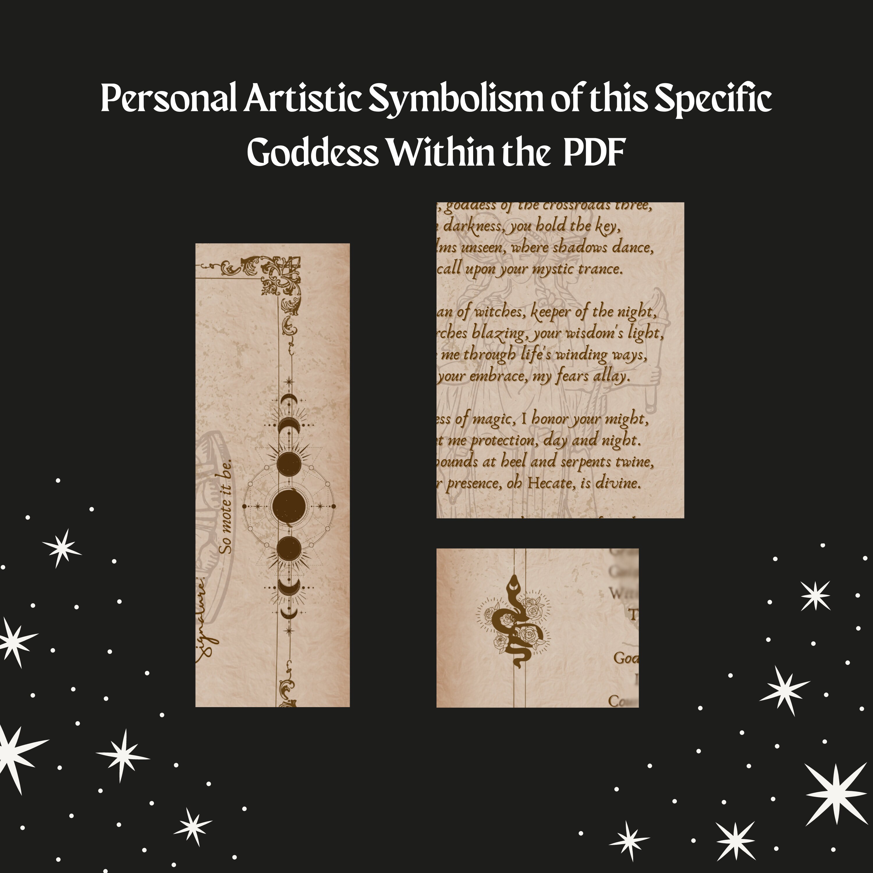 Hecate Goddess Invocation Printable, Ancient Prayer, Daily Work With ...