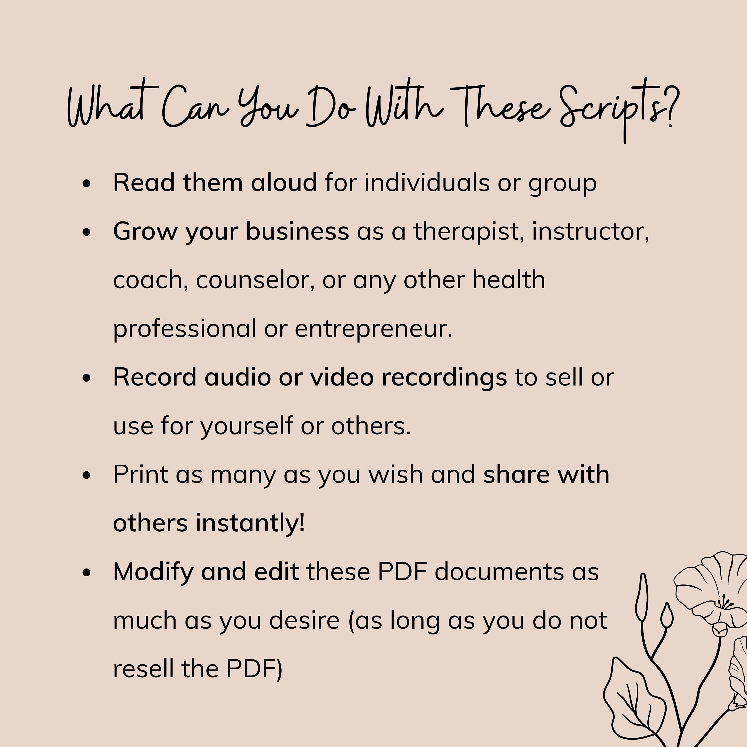 Somatic Healing Script Guided Meditation Script Therapy Meditation ...