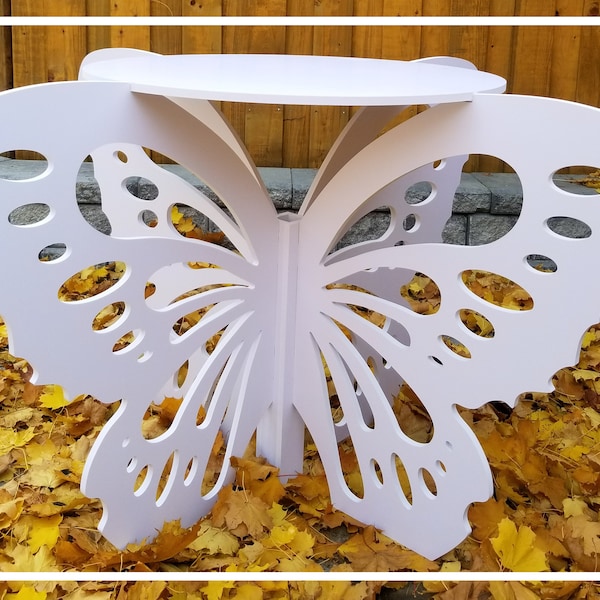 Butterfly Cake Stand Svg - Etsy