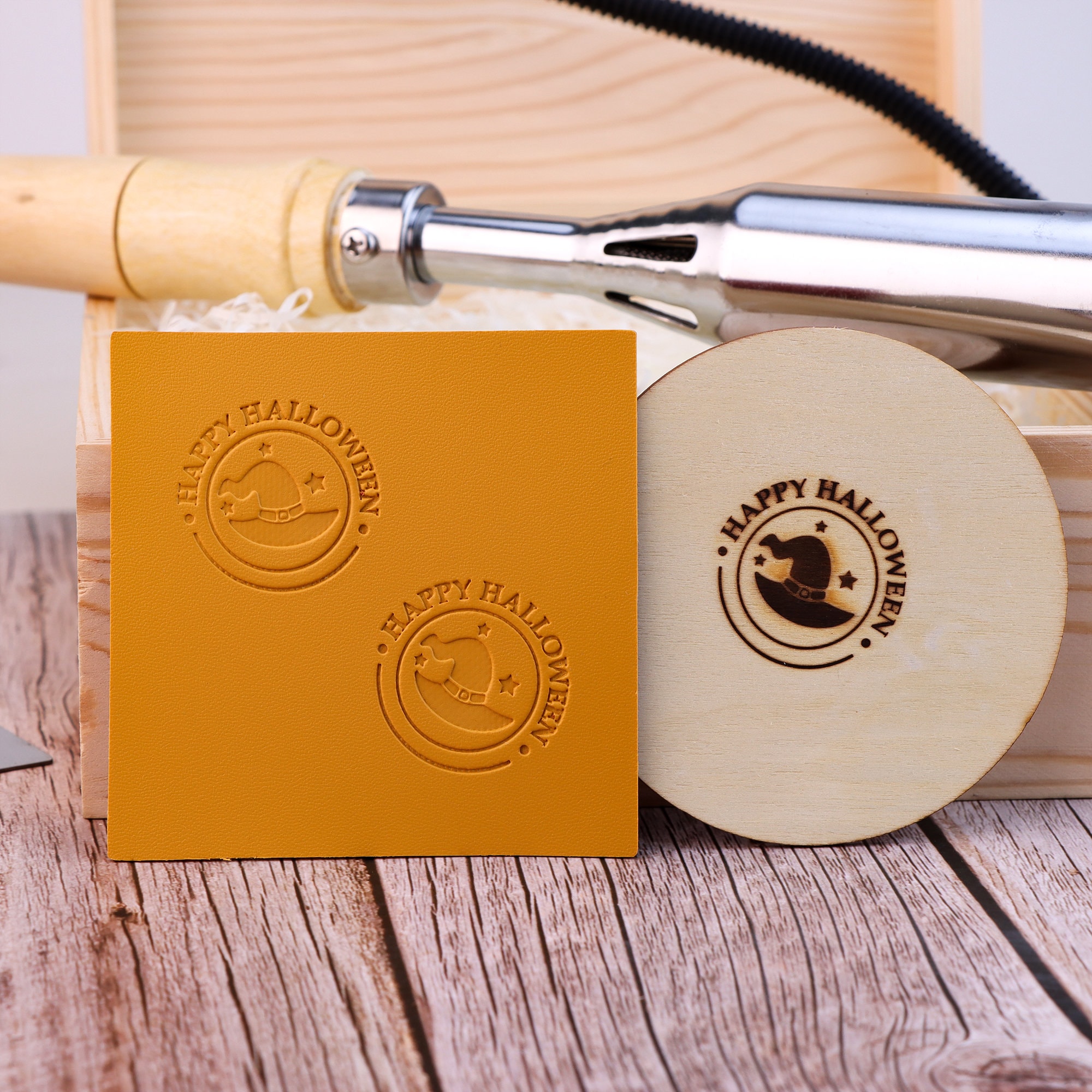 Custom Leather Embossing Logo Stamp Leather Branding Iron - Etsy