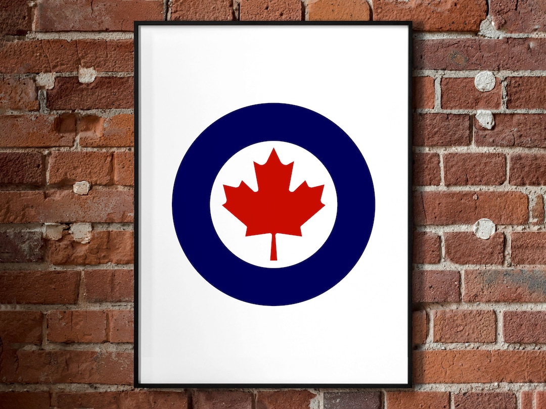 RCAF Roundel | Poster Print - Etsy