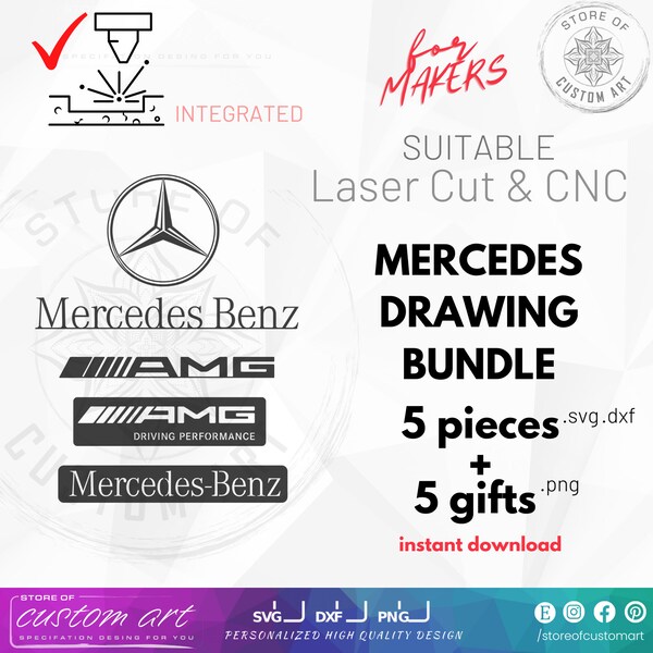 Mercedes Amg Drawing - Etsy