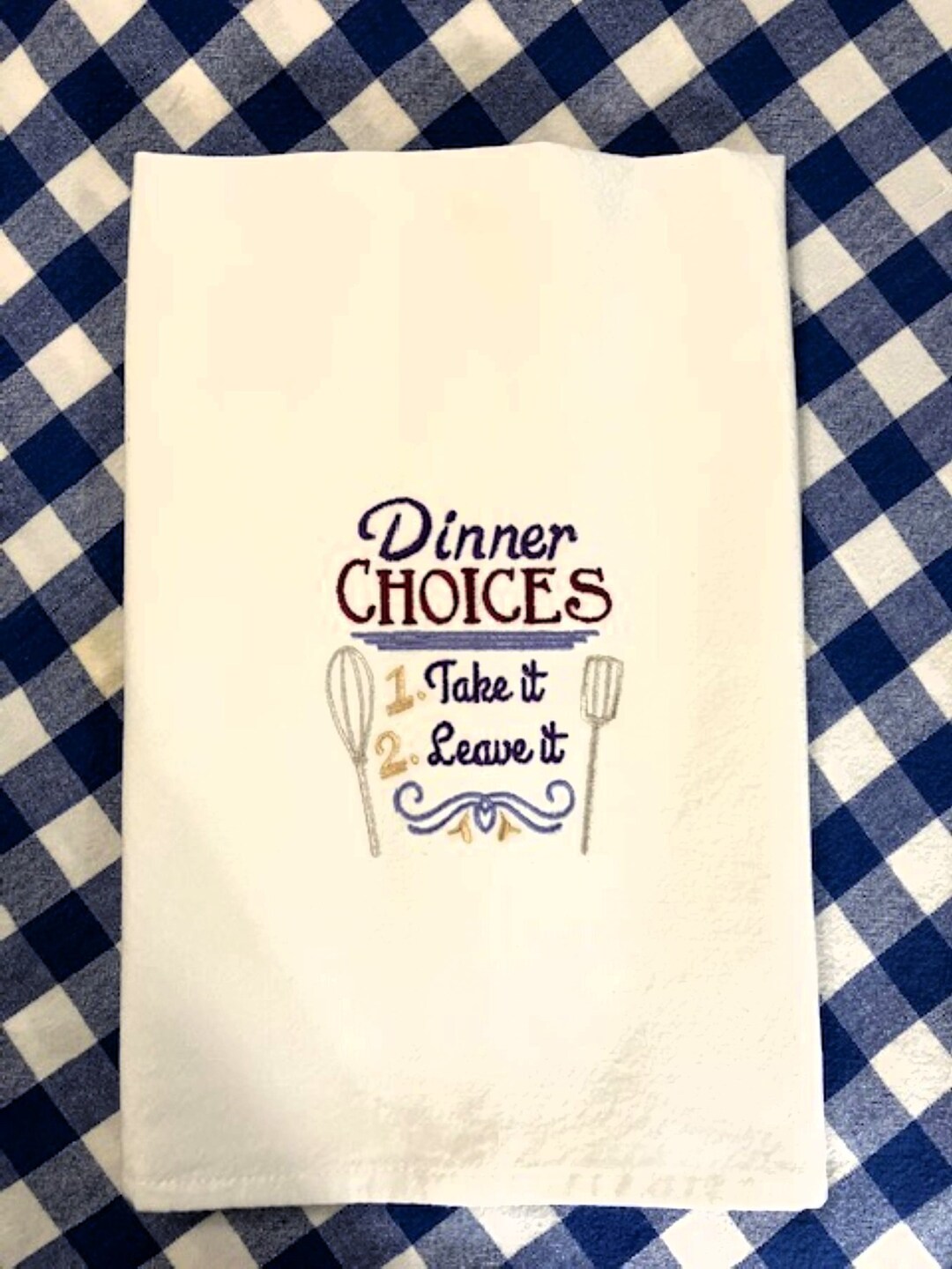 Dinner Choices - Take It or Leave It - Etsy