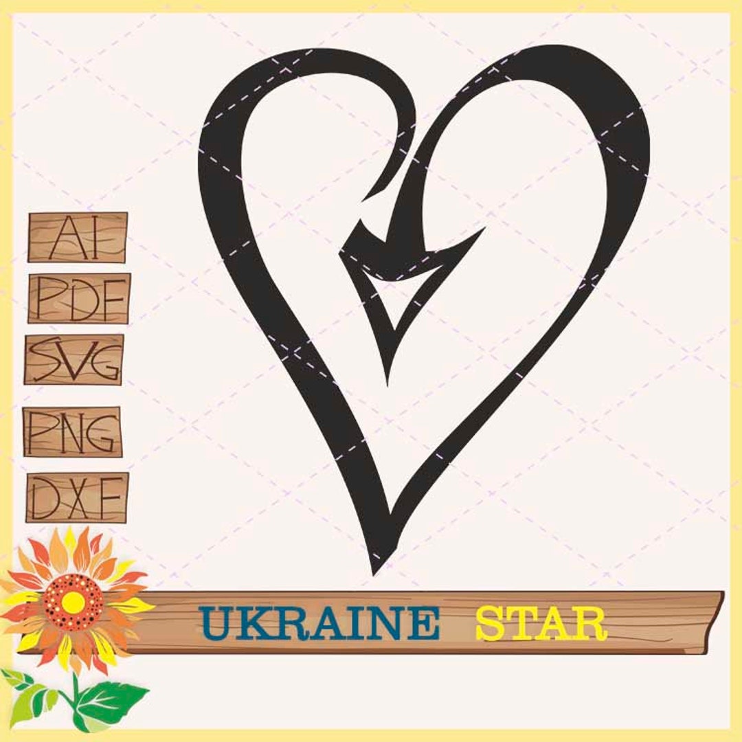 Heart Svg Arrow Png Clipart Cut File Dxf Tribal Love Silhouette Wedding ...