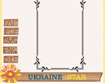 Palm Tree Border Svg, Png, Jpg, Ai, Commercial Use, Tree Border Clipart ...