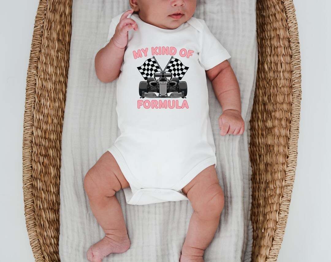 Race Car Baby Onesie®: Formula Girl Outfit - Etsy