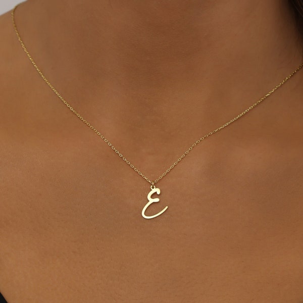 Cursive Necklace - Etsy