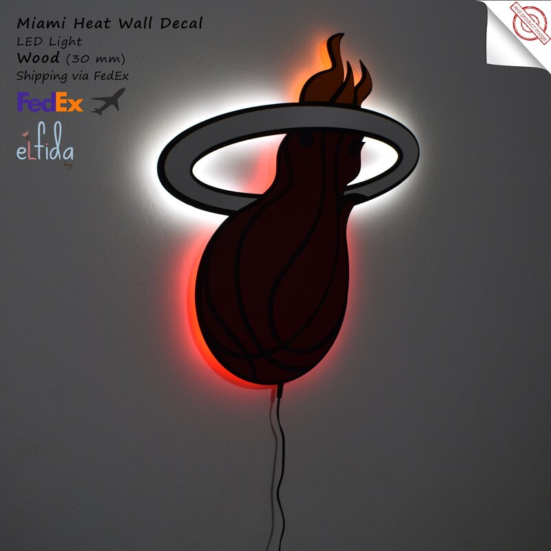 Miami Heat Art - Etsy