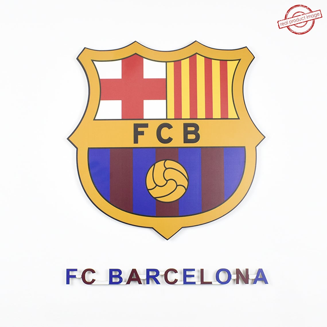 Fc Barcelona Team Logo. Wall Art FC Barcelona. for Wall FC - Etsy