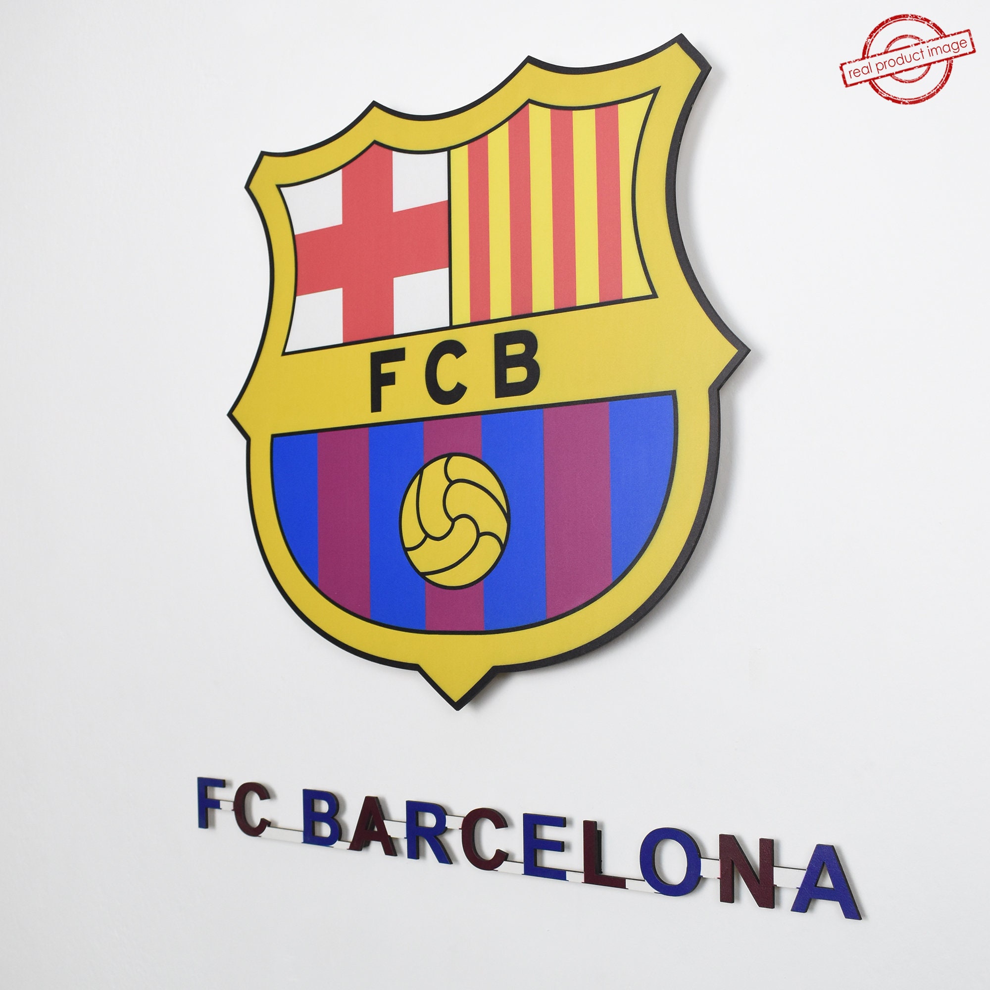 Fc Barcelona Team Logo. Wall Art FC Barcelona. for Wall FC Barcelona ...