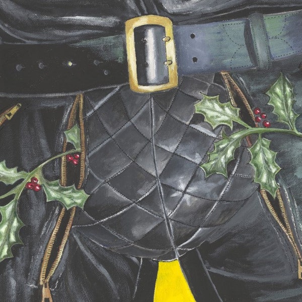 Gay Christmas Card Leather - Etsy