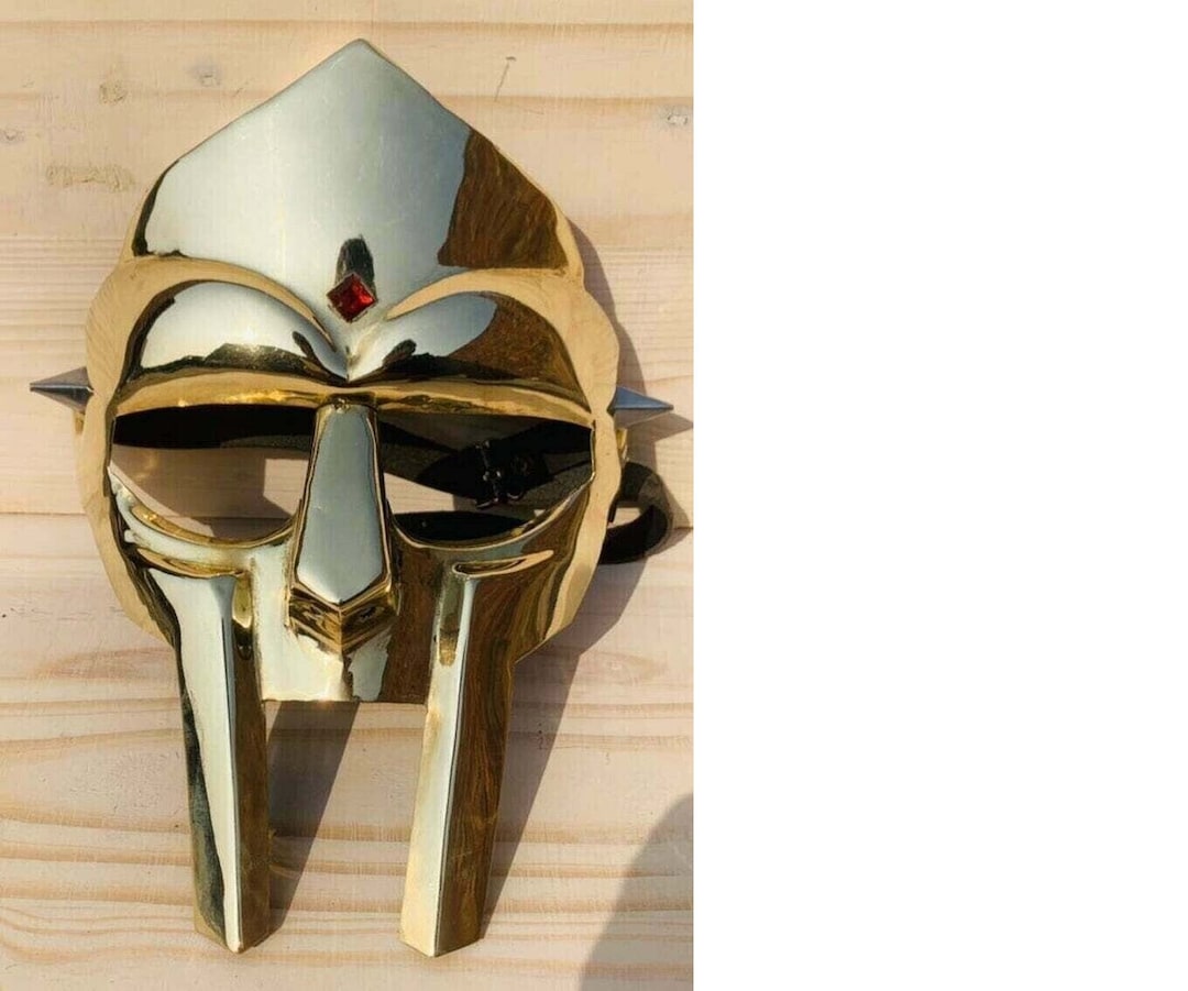 MF Doom Face Mask Gladiator / Villain Steel Wearable Cosplay Costume ...