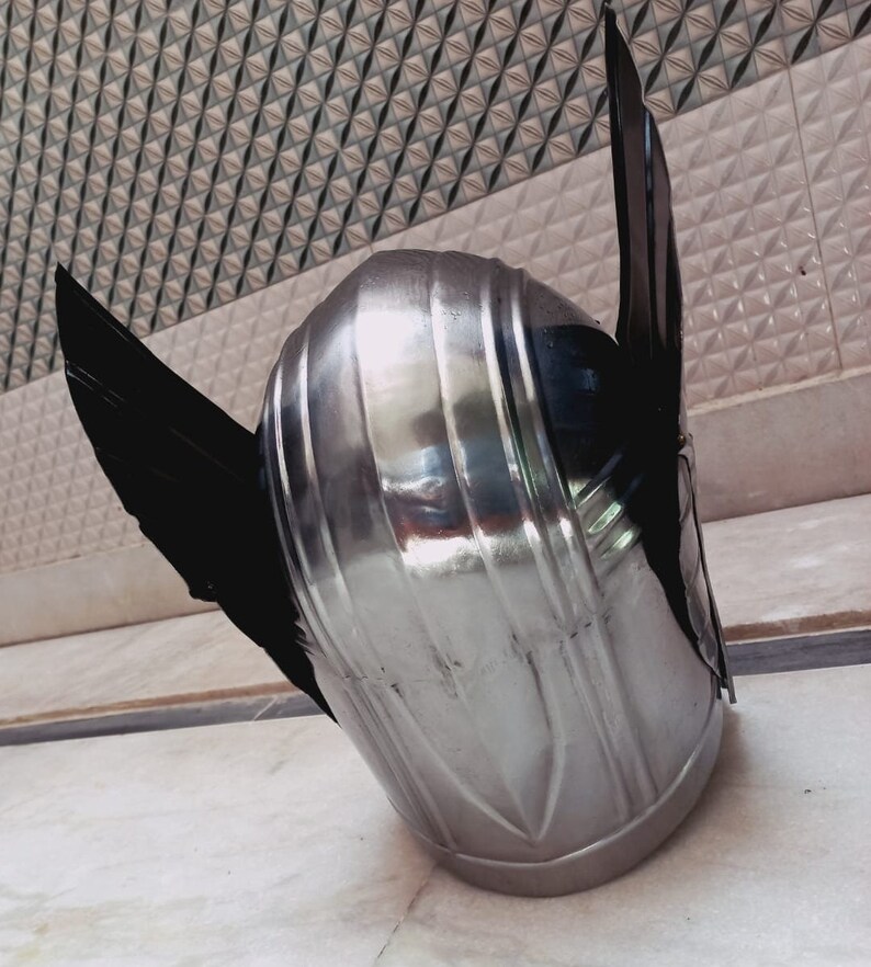 Medieval Thor Helmet, Mild Steel Ragnarok Movie Helmet, Armor Suit ...