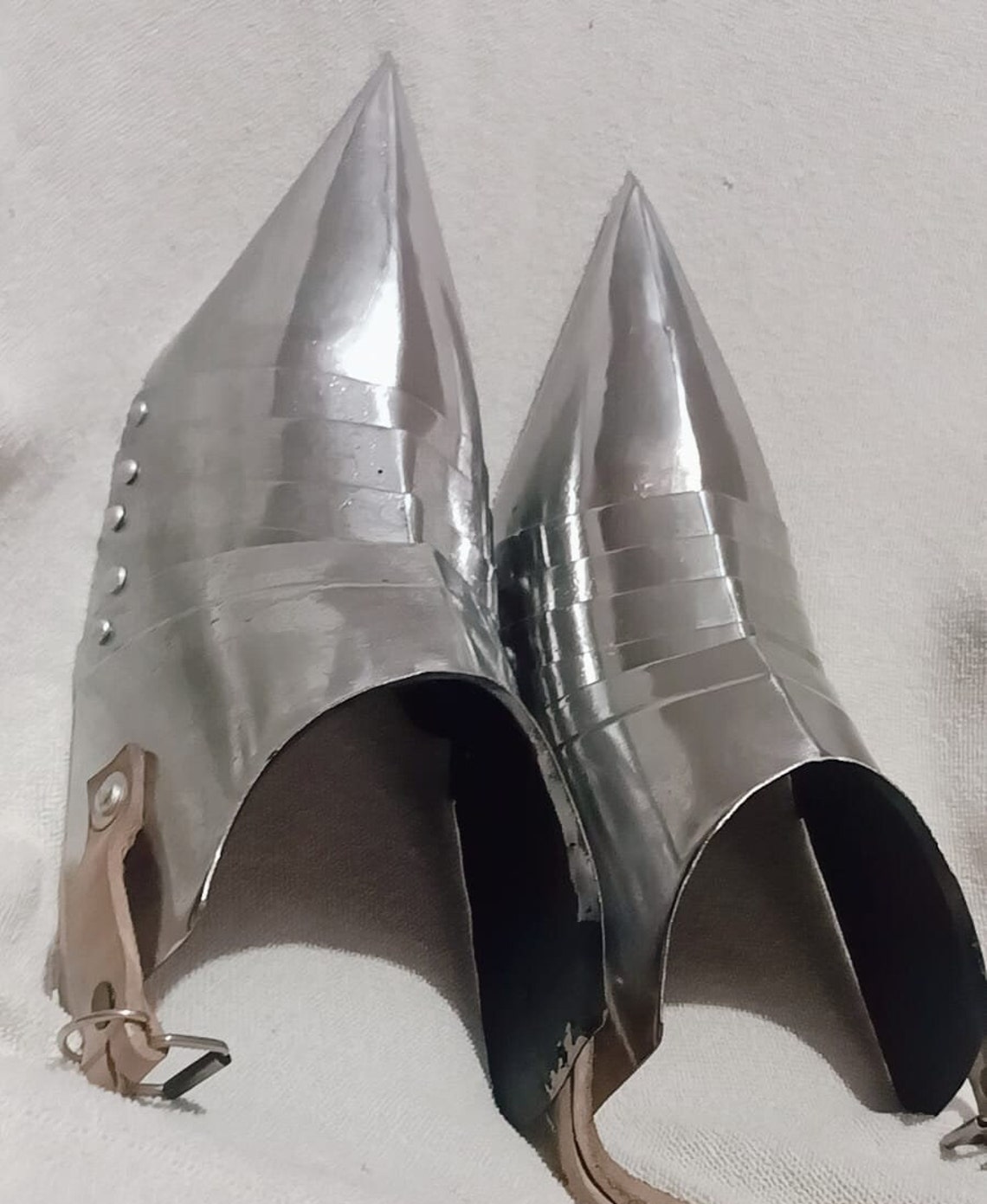 Medieval Armor Battle Steel Shoes /knight Crusader Cosplay Roman's ...