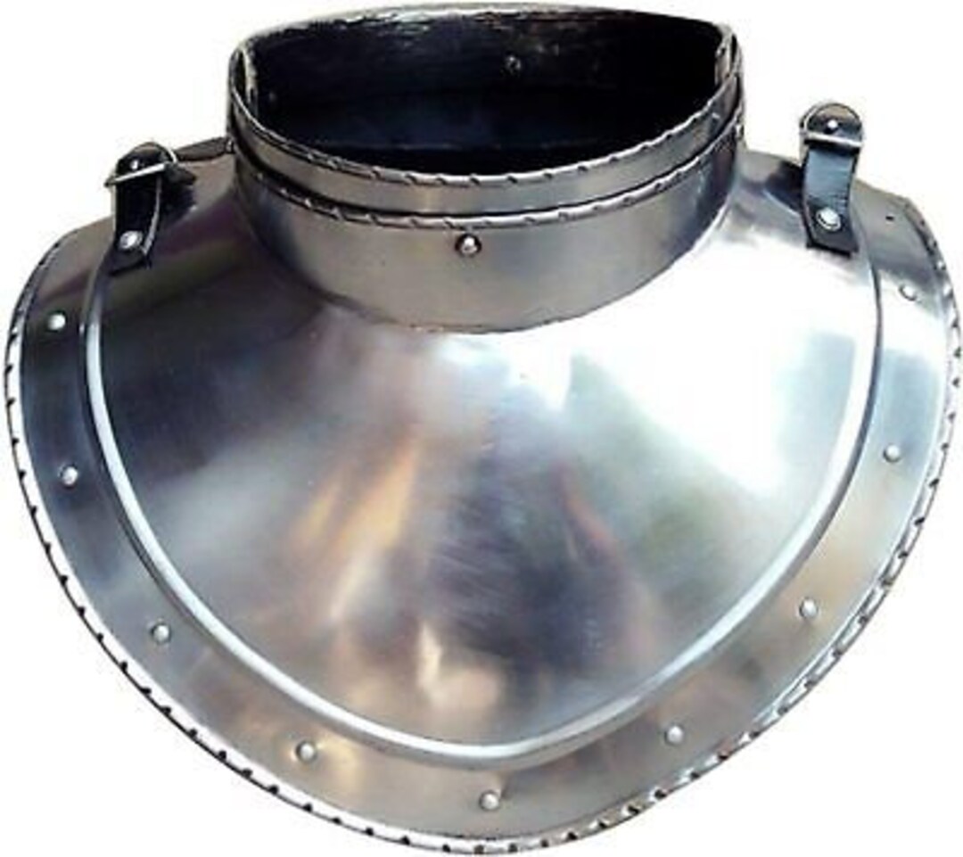 Medieval Battle Gorget ,hand-forged Steel War Neck Armor ,neck ...