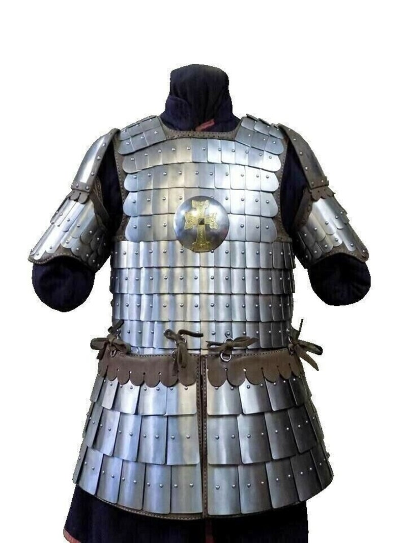 Medieval Knight Breastplate Scale Armor, German Ancient Rus 16th ...